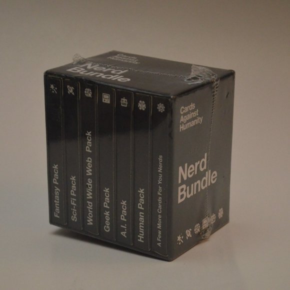 Games | New Cards Of Humanity Nerd Bundle 6 Mini Themed Packs Sealed ...